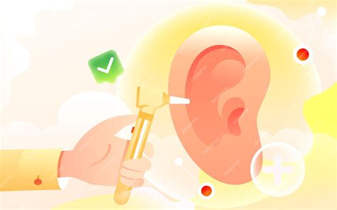 Día Nacional Del Cuidado Del Oído El Médico Revisa Los Oídos Del