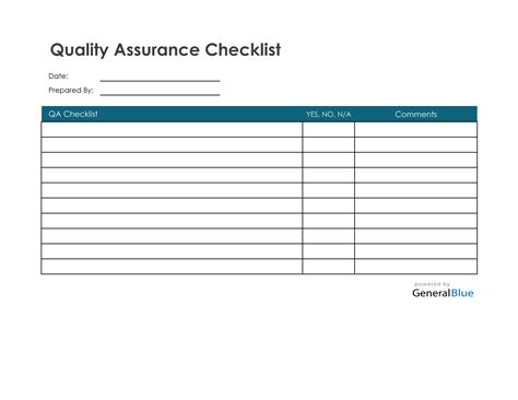 Qa Checklist Template 48 Koleksi Gambar Qa Checklist Template 48 Koleksi Gambar