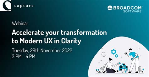 Capture Ppm On Linkedin Captureppm Clarity Transformation Webinar Quality Ux