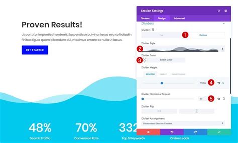 How To Recreate Elegant Themes Section Divider Examples With Divi Elegant Themes Blog