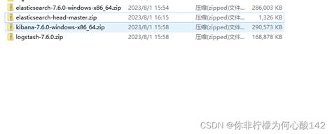 window版本es elasticsearch 的安装，使用，启动