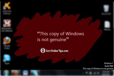 how to fix this copy of windows is not genuine error