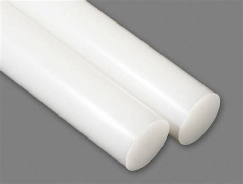 Polypropylene Rod Black 7 In X 4 Ft Curbell Plastics
