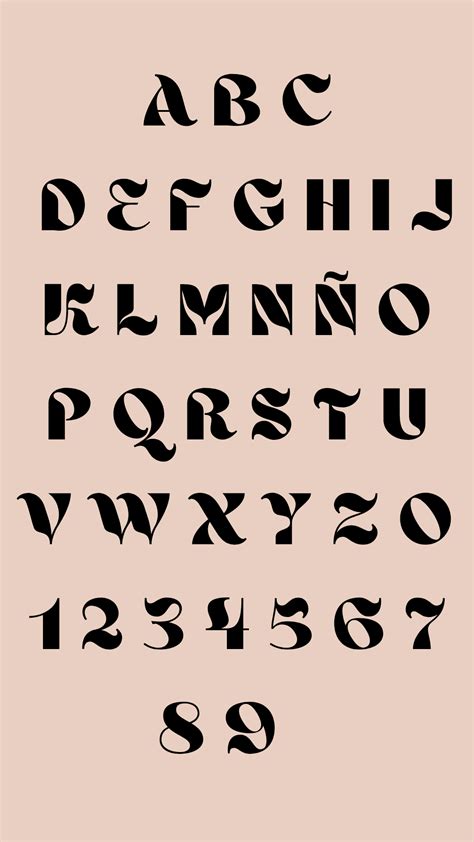 Letras Gruesas Bonitas