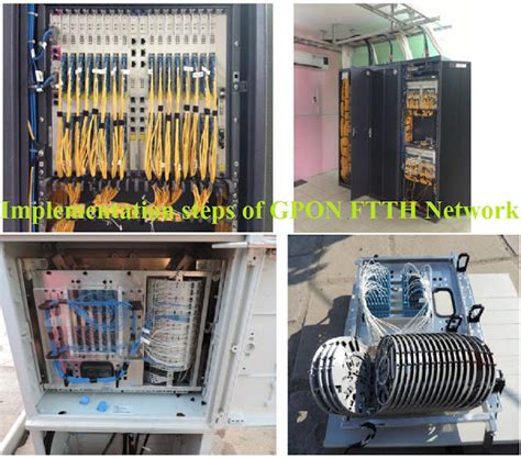 Implementation Steps Of The Gpon Ftth Network