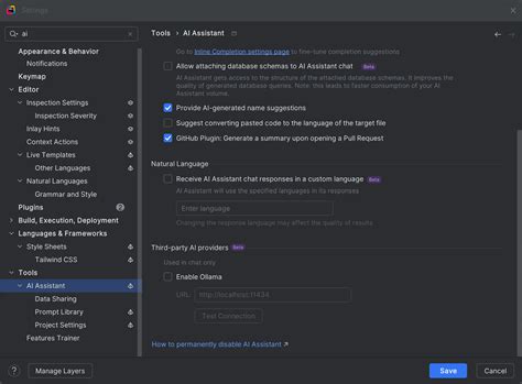 Jetbrains Ai Assistentollama Support