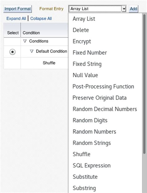 Oracle Data Masking