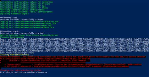 Sitecore Commerce 500 Internal Server Error Commerceops