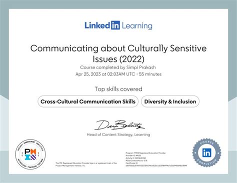 Simpi Prakash On Linkedin Certificate Of Completion