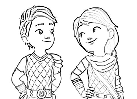 Coloring Pages Dragons Rescue Riders Warehouse Of Ideas