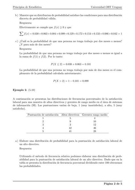 Solution Ejemplos Resueltos Variables Aleatorias Discretas Studypool