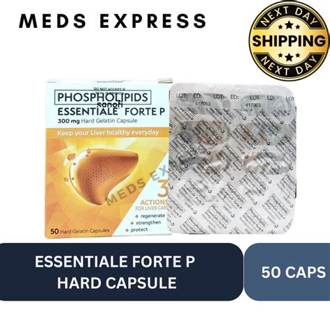Essentiale Forte P Hard Gelatin Capsule Essential Phospholipids Liver Care Supplement L 30 And 50