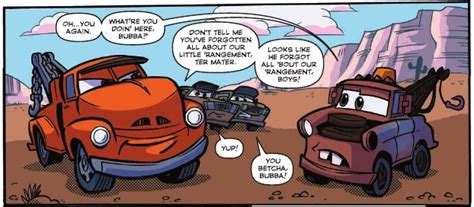 Fandomania Comic Review Cars Adventures Of Tow Mater 1