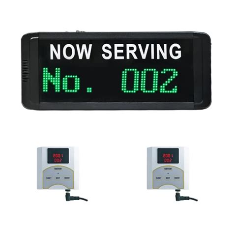 Queue Management System Queue Call Display System For Bank Service