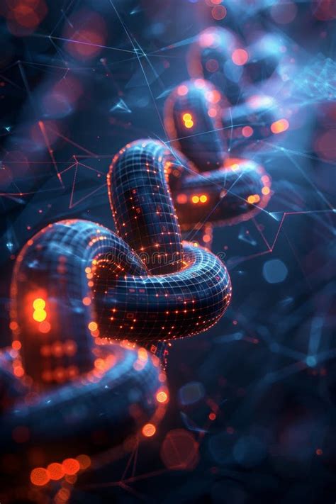 Unique Banner Design Featuring Blockchain Technology Binary Code And