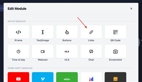 Integrate With The Links Module Dashmaster 2k
