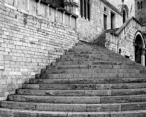 Steps In The Piazza In Perugia Italy Photograph By Greg Matchick Fine Art America