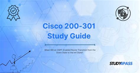 When Will An Ospf Enabled Router Transition From The Down State To The Init State