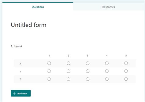 Multiple Scales For Surveyquiz Items In Ms Forms Microsoft Qanda