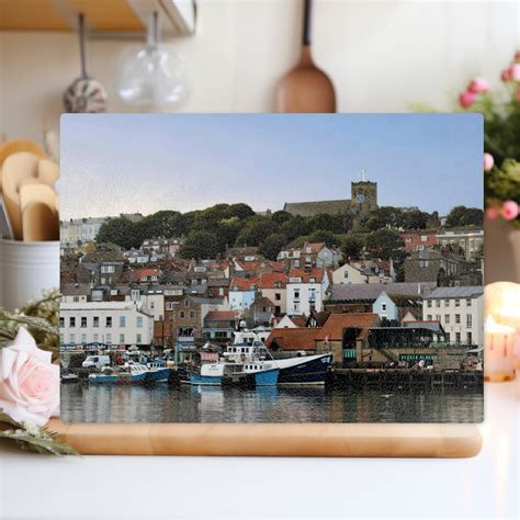 Stylish Textured Glass Chopping Boards The Yorkshire Collection Engl