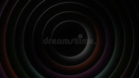 Abstract Pulsating Rings Motion Graphic Background Motion Stock Image