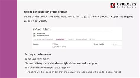Odoo Shipping Integration Ppt