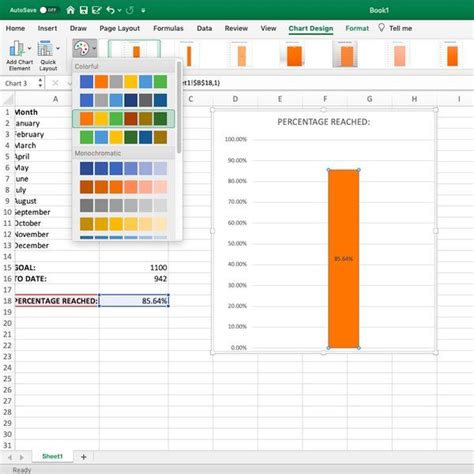 How To Make A Thermometer Chart In Microsoft Excel Artofit