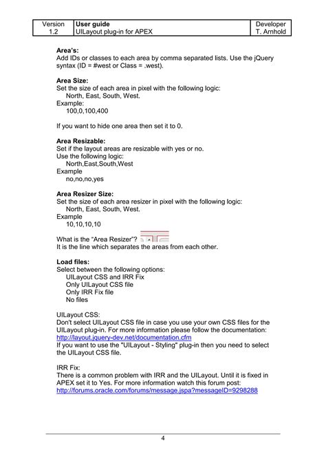 uilayout plug in for apex pdf