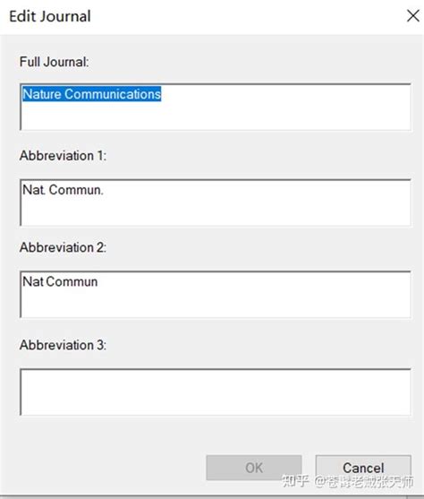 Endnote参考文献格式修改 知乎