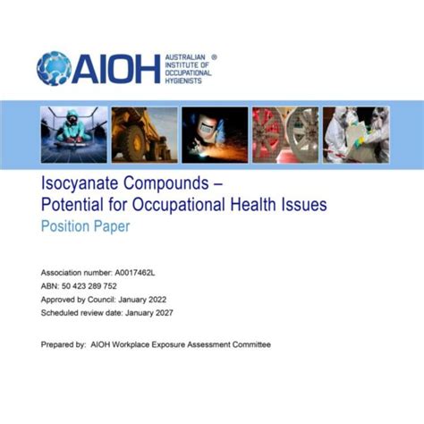 Isocyanate Compounds Potential For Occupational Health Effects AIOH
