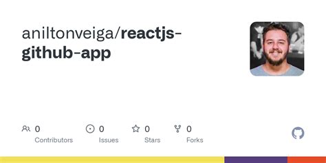 GitHub Aniltonveiga Reactjs Github App