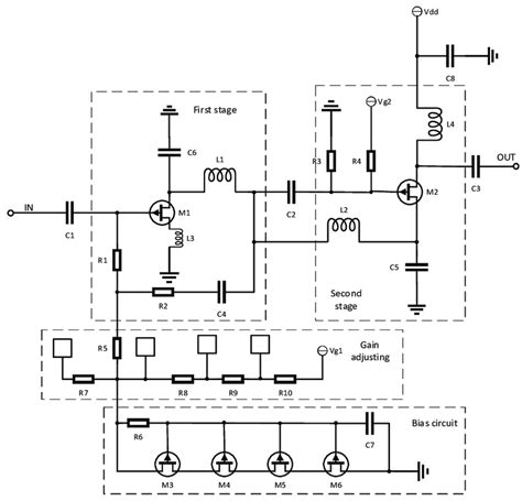Schematic Of The Proposed Lna Download Scientific Diagram