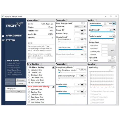 Mightyzap Micro Mini Linear Servo Motor Actuator 27mm Stroke Ttl Pwm 12n 110mm S 12v Robotshop