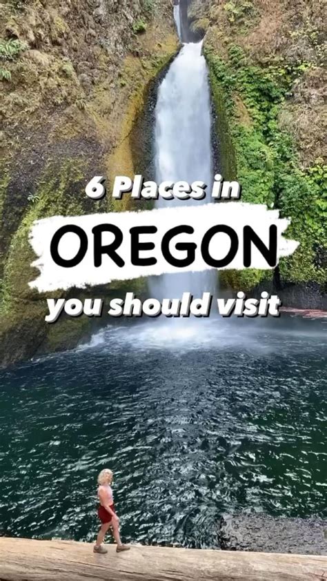 6 Amazing Spots To Visit In Oregon Oregon Travel Adventure Travel