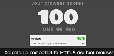 html5 test controlla la compatibilità dei tuoi browser juliusdesign