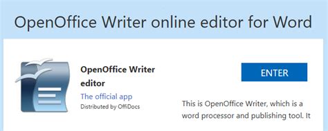 Comment Utiliser Openoffice Writer En Ligne Avec Offidocs Offidocs