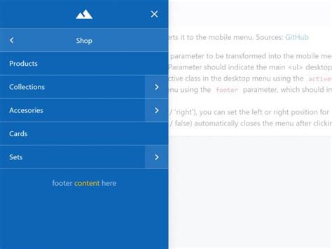 Mobile Friendly Sliding Mega Menu With CSS And JQuery MA Menu