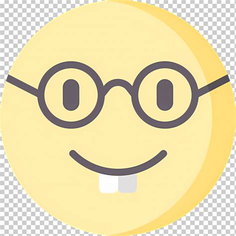 Nerd Emoji Yellow Nerd Face Emoji Illustration Png Clipart Cartoon Face Character Face