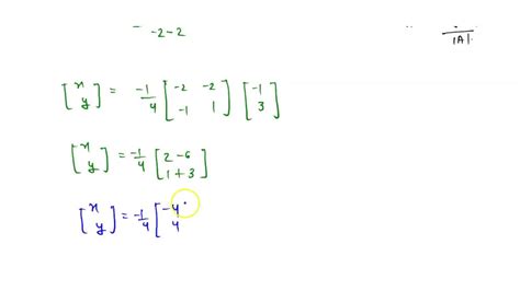 ⏩solved Use An Inverse Matrix To Solve Each System Of Linear… Numerade