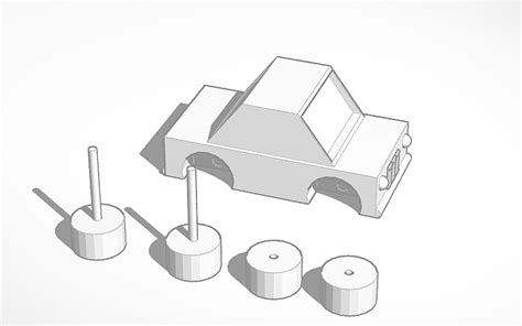 3d Design Car Toy Design Tinkercad