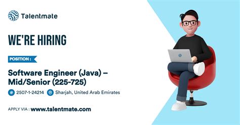 Software Engineer Java Midsenior 225 725 Jobs In Sharjah United Arab Emirates