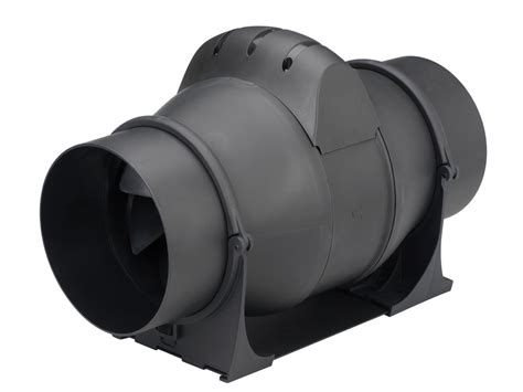 Airvent In Line Mixed Flow Fan Timer Controlled Extractor Fan 100mm 442826