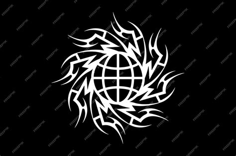 스트리트웨어 디자인 영감 템플릿 프리미엄 벡터