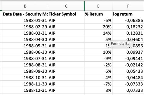 R Constructing Annualized Volatility Of Returns With Panel Data