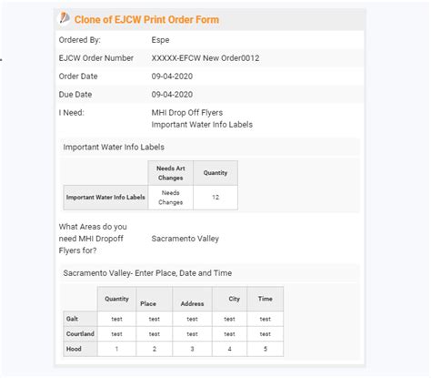 Not Saving Values From Input Tables