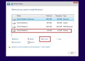 Windows Must Be Installed To A Partition Formatted As NTFS Fix