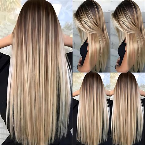 Straight Ombre Hair