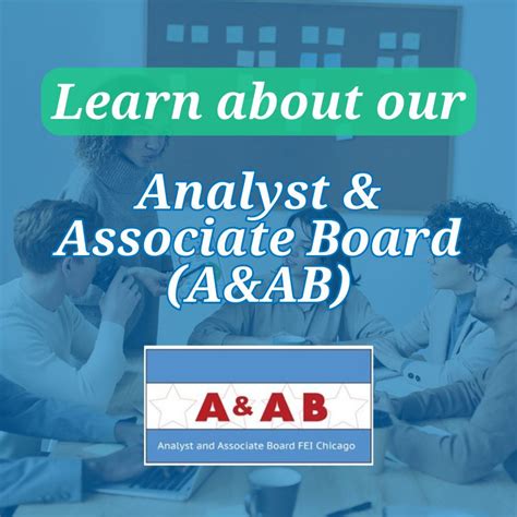 Fei Chicago Analyst And Associate Board On Linkedin Sharing Great