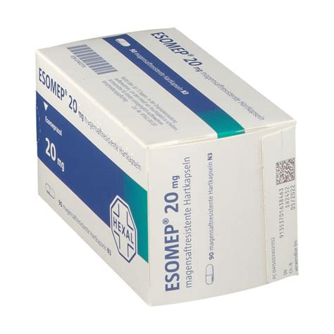 Esomep® 20 Mg 90 St Mit Dem E Rezept Kaufen Shop Apotheke