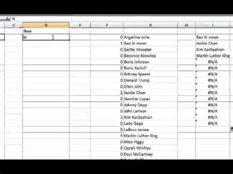 Create A Searchable Drop Down List In Excel YouTube